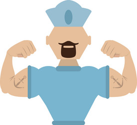 Muscle Sailor Vector Images (57)