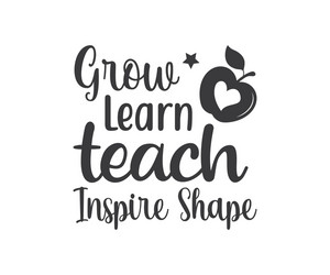 Allow your soul to grow Royalty Free Vector Image