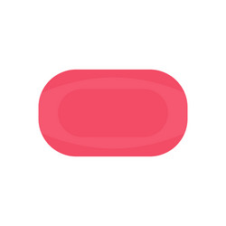 Pink bar of soap 3d isometric icon Royalty Free Vector Image