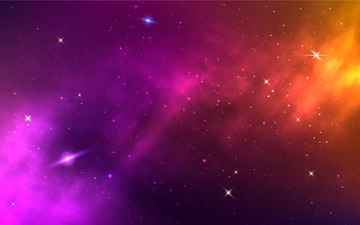 Amazing abstract universe background design Vector Image