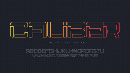 Rounded Stencil Sans Vector Images (over 100)