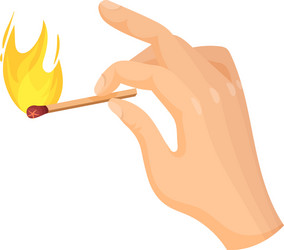 Hand Holding Matchstick Vector Images (over 110)