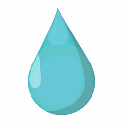 Water drop cartoon Royalty Free Vector Image - VectorStock