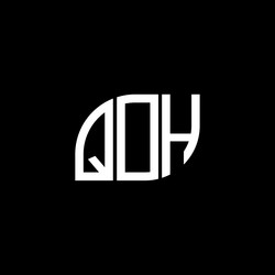 Dkl letter logo design on black backgrounddkl Vector Image