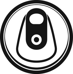 Top view box icon simple pack box Royalty Free Vector Image