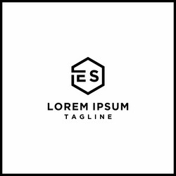 Es Initial Logo Vector Images (over 2,100)