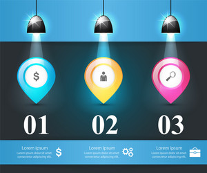 Infographic 3 Items Vector Images (over 880)