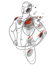 Male Body Outline Drawing Vector Images (over 6,500)