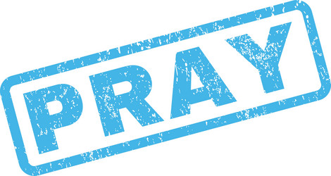 Pray sign Royalty Free Vector Image - VectorStock