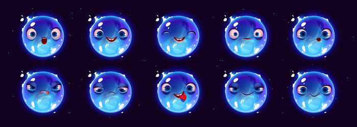 Blue Star Bubble Vector Images (over 4,100)