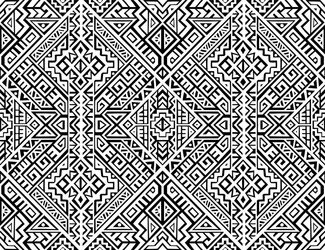 Mashrabiya arabesque arabic cnc seamless pattern Vector Image