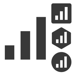 Volume scale patterns set Royalty Free Vector Image