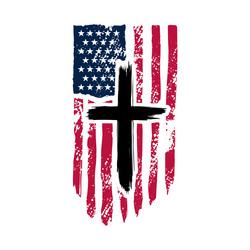 Distressed American Flag Vector Images (over 1,800)