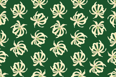 Chempaka flower bouqute on empty background Vector Image