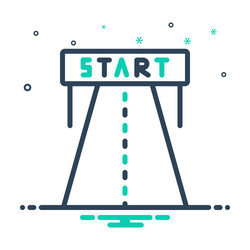 Beginning Royalty Free Vector Image - VectorStock