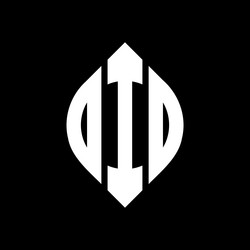 Dio logo letter design Royalty Free Vector Image