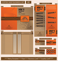Coffee Pamphlet Vector Images (64)