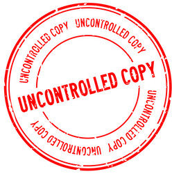Controlled Copy Stamp Vector Images (over 190)