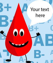 Blood donation sign icon medical Royalty Free Vector Image