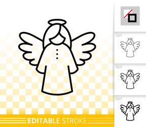 Angel Simple Outline Vector Images (over 1,500)