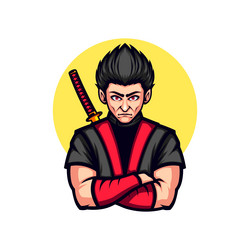 Ninja Master Cartoon Vector Images (over 200)