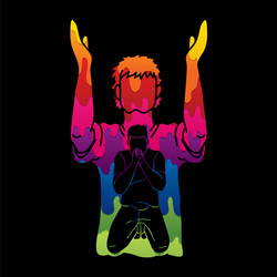 Praying Man Cartoon Vector Images (over 3,100)