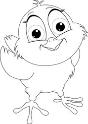 Chick Outline Vector Images (over 5,500)