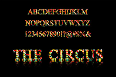 Circus Font Vector Images within Fonts & Type (over 900)