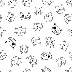 Cat Head Pattern Vector Images (over 7,700)