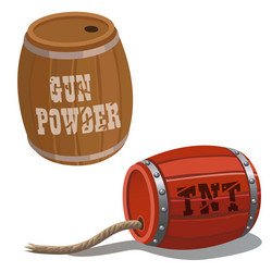Dynamite barrel Royalty Free Vector Image - VectorStock