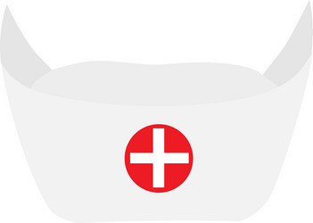 Nurse hat icon Royalty Free Vector Image - VectorStock