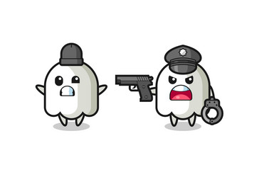 Cartoon Police Catch Vector Images (over 590)