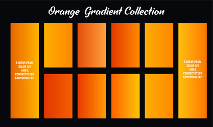 Purple gradients swatches set Royalty Free Vector Image