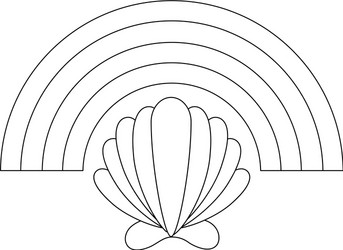 Rainbow Shell Vector Images (over 540)