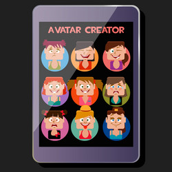 Avatar Square Vector Images (over 7,800)