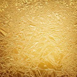 Gold leaf christmas golden wrapper textured Vector Image