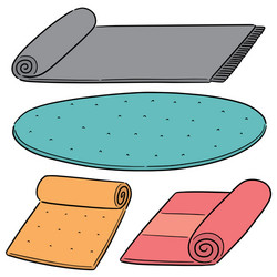 Set mat Royalty Free Vector Image - VectorStock