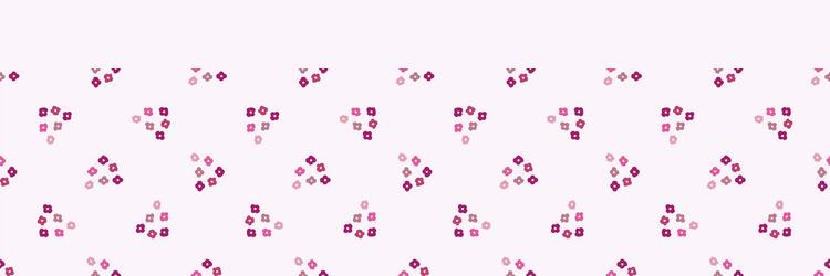 Viva magenta polka dot border color Royalty Free Vector