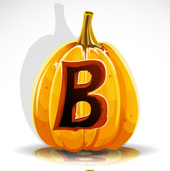 Halloween pumpkin set Royalty Free Vector Image