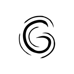 Cursive Font Letter G Vector Images (36)