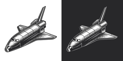 Space shuttle Royalty Free Vector Image - VectorStock