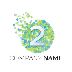 Pixelated Number 2 Vector Images (over 210)