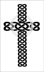 Celtic irish and scottish patterns - knots braids Vector Image