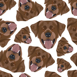 Chocolate Labrador Vector Images (over 130)