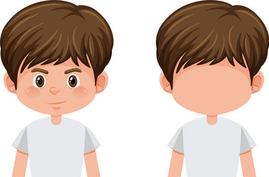 Set of boy character Royalty Free Vector Image