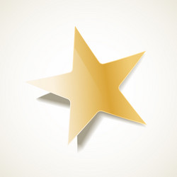 Gold stars Royalty Free Vector Image - VectorStock