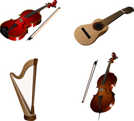 Musical instrument Royalty Free Vector Image - VectorStock