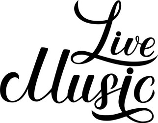Music calligraphy hand lettering on chalkboard Vector Image