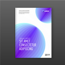 Creative cover page design template Royalty Free Vector