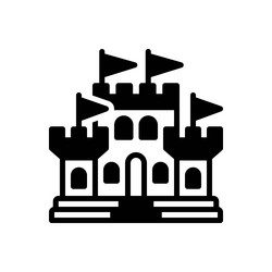 Fort Royalty Free Vector Image - VectorStock